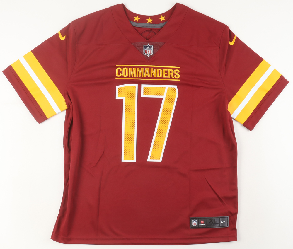 Terry McLaurin Signed Commanders Jersey Inscribed "Scary Terry ...