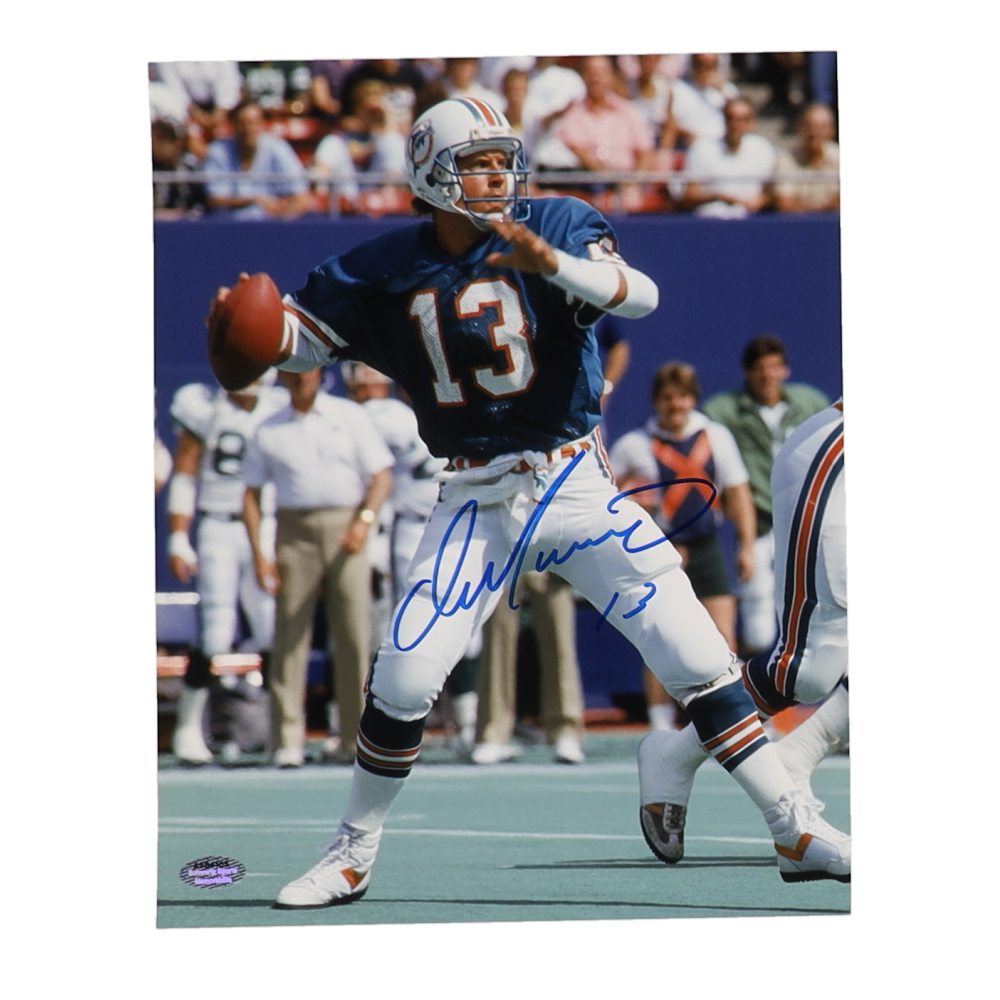 Dan Marino Signed Dolphins 8x10 Photo (Schwartz) | Pristine Auction