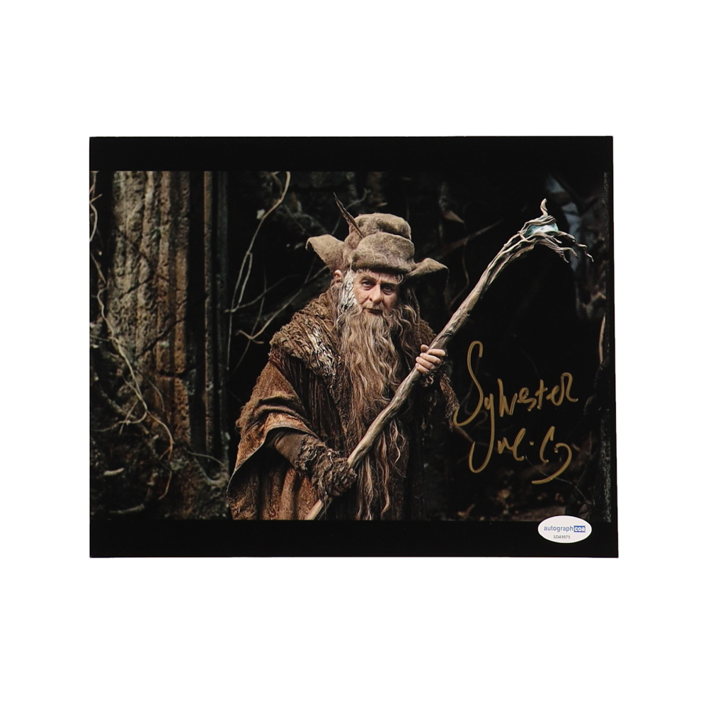 Sylvester McCoy Signed "The Hobbit" 8x10 Photo (AutographCOA ...