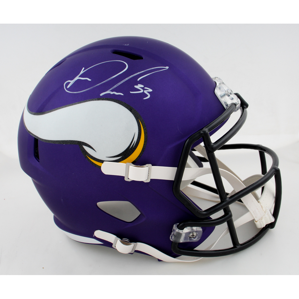 Dalvin Cook Signed Vikings Full-Size Speed Helmet (JSA & Cook ...