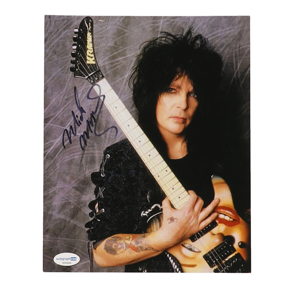 Mick Mars Signed 8x10 Photo (AutographCOA) | Pristine Auction