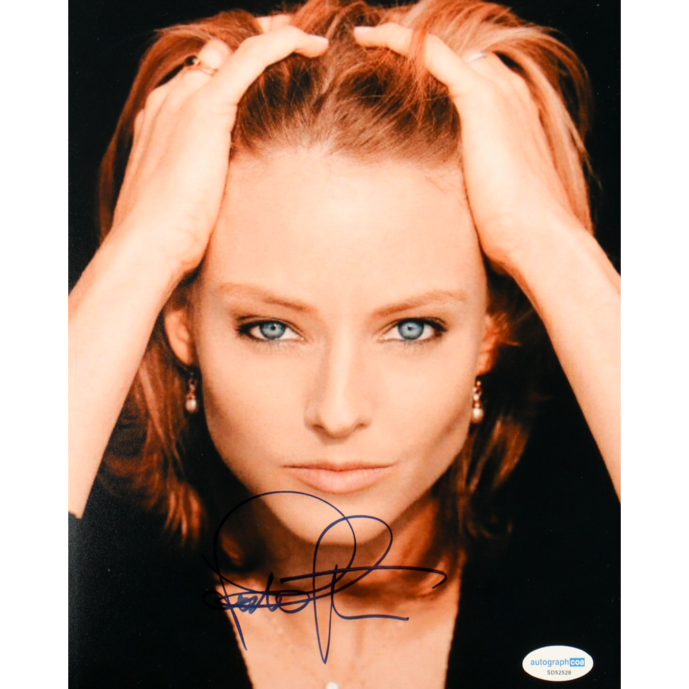 Jodie Foster Signed 8x10 Photo (ACOA) | Pristine Auction