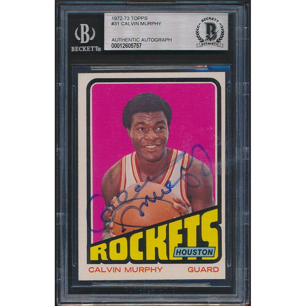 Calvin Murphy Signed 1972-73 Topps #31 (BGS) | Pristine Auction