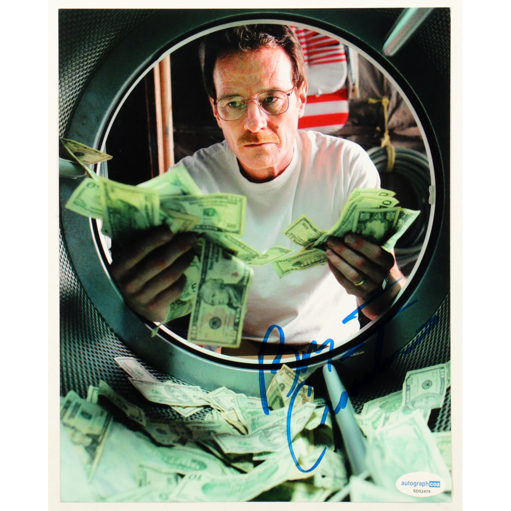 Bryan Cranston Signed "Breaking Bad" 8x10 Photo (ACOA) | Pristine Auction