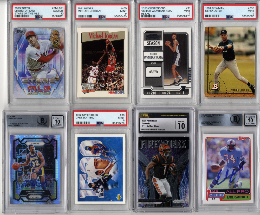 2024 Icon Authentic Graded Card Collection Mystery Box Series 147 ...