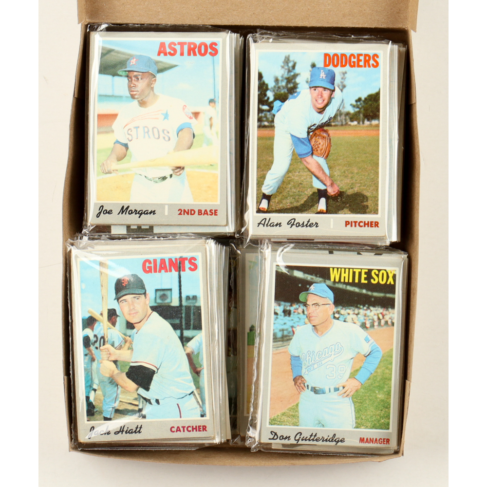 1970 Topps Baseball Cello Fun Pack Vending Box with (20) Packs ...