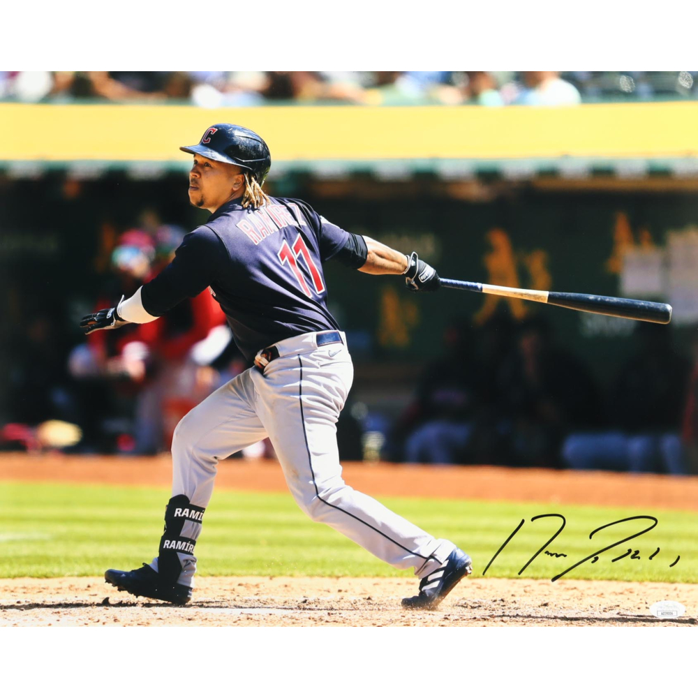 Jose Ramirez Signed Guardians 16x20 Photo (JSA) | Pristine Auction