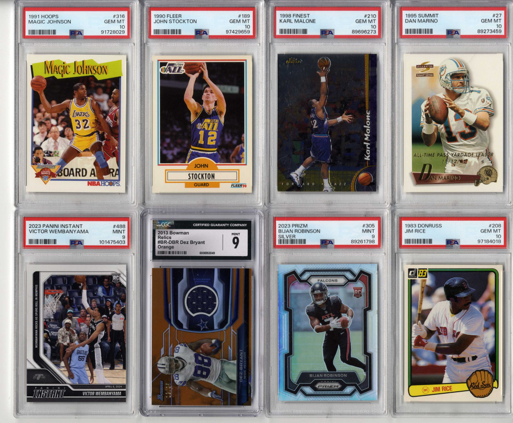 2024 Icon Authentic Graded Card Collection Mystery Box Series 155 ...