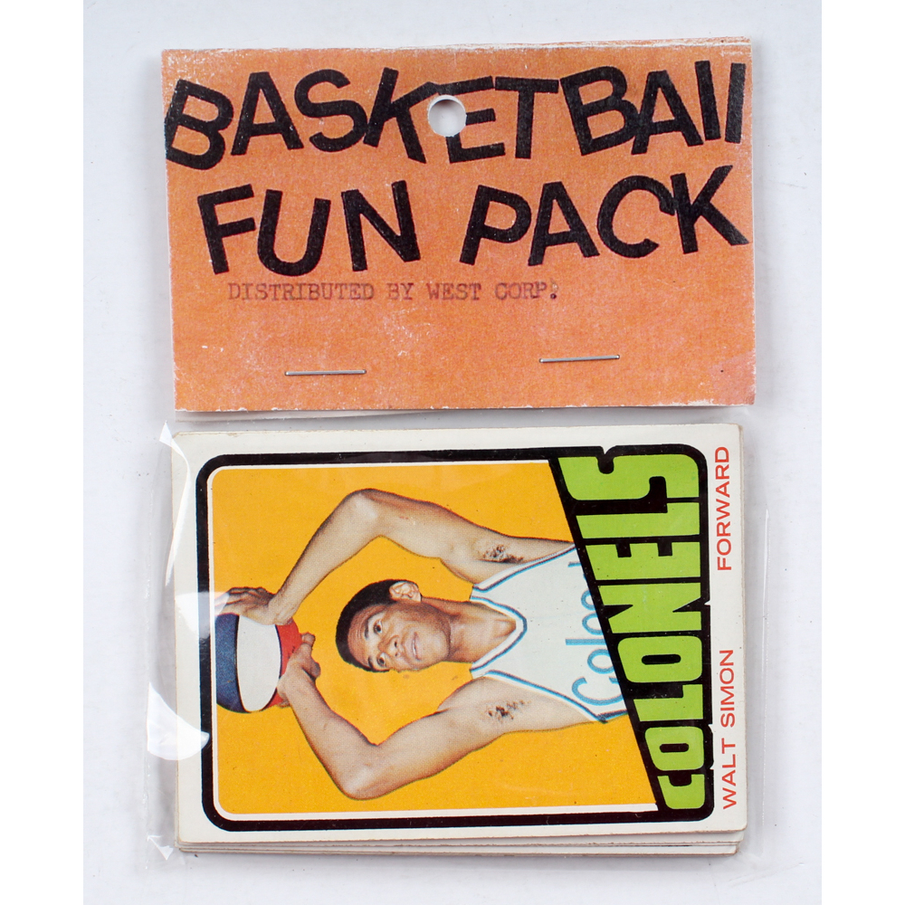 1972-73 Topps Basketball Card Fun Pack with (10) Cards | Pristine Auction
