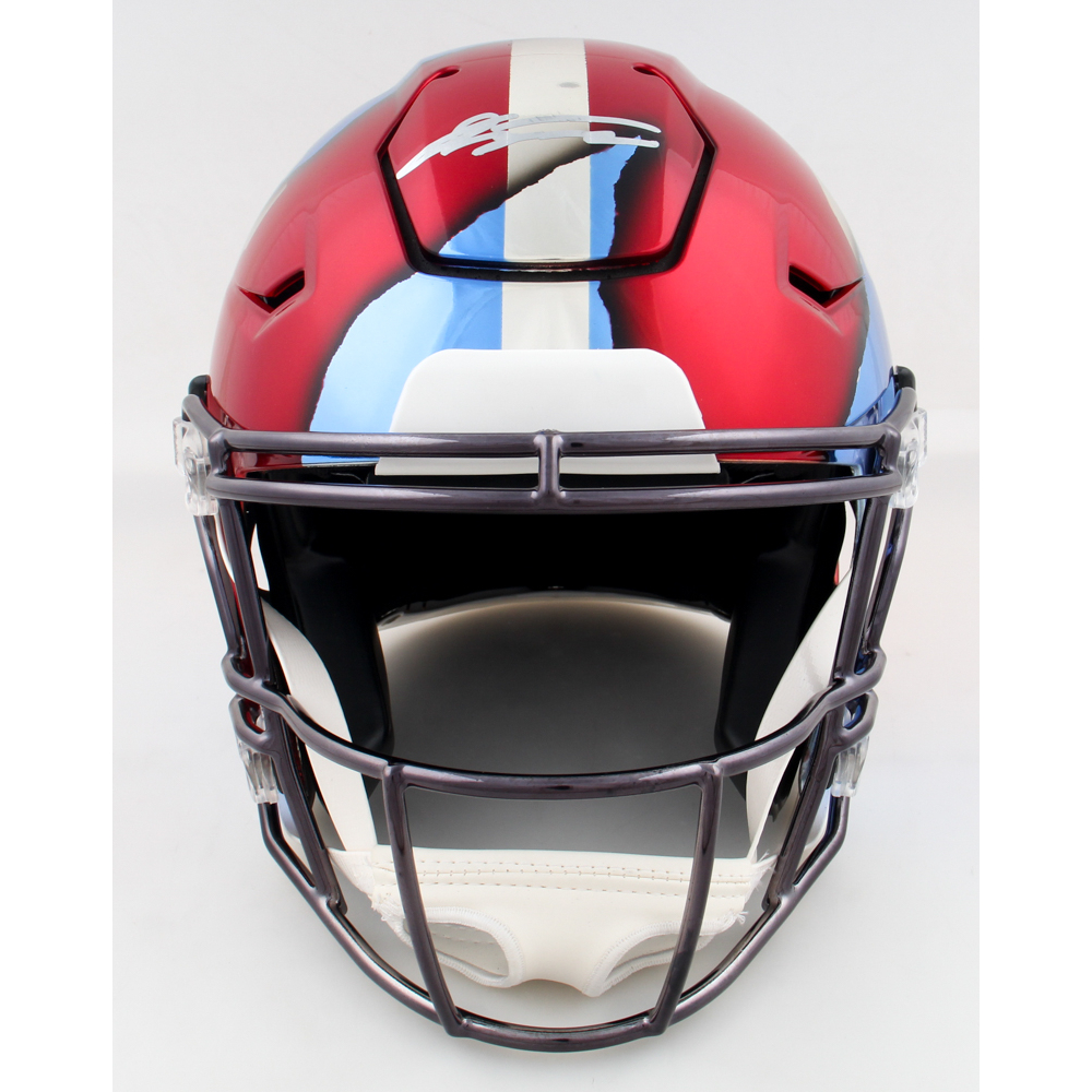 Jonathan Taylor Signed Full-Size Authentic Custom SpeedFlex Helmet (JSA ...