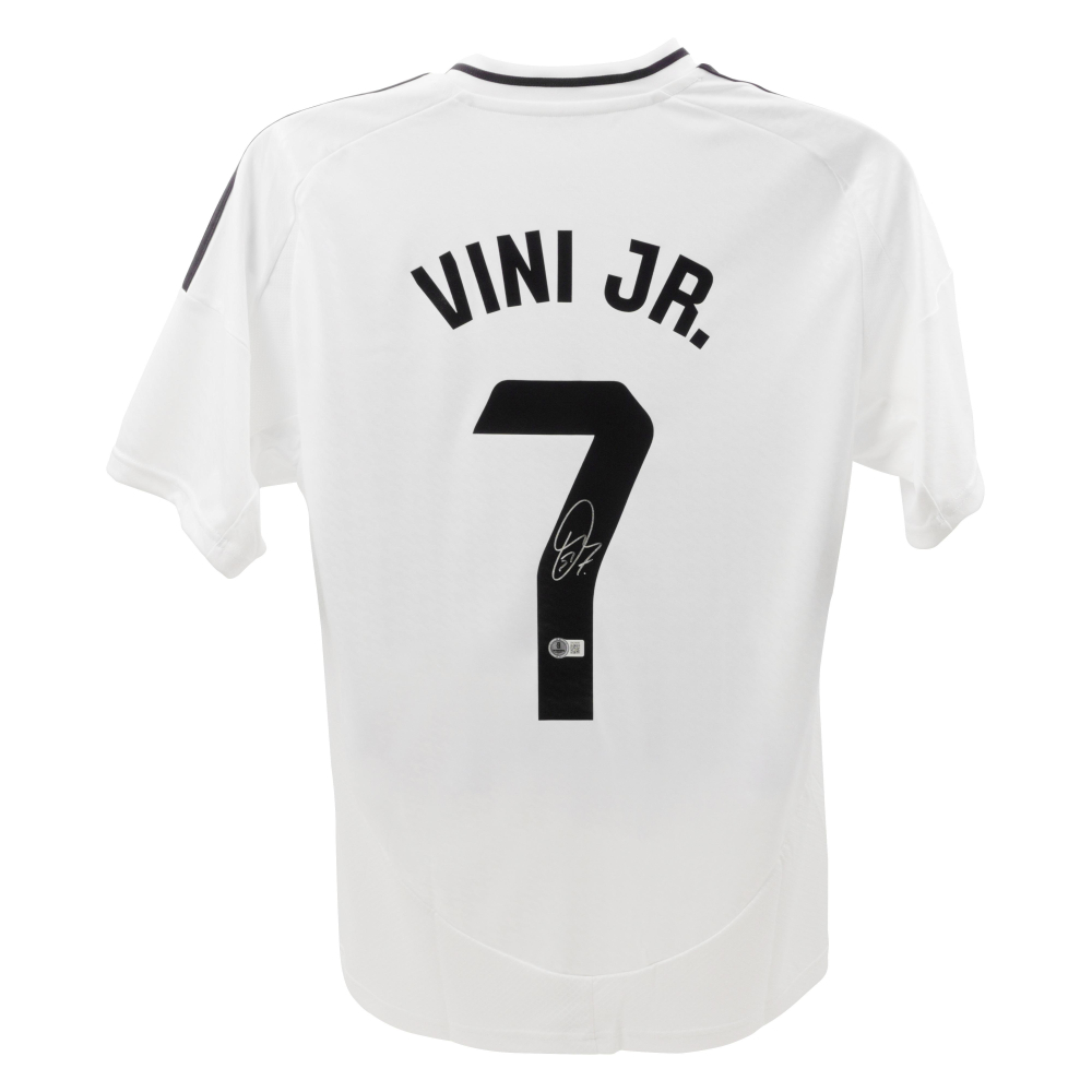 Vinicius Jr. Signed Real Madrid Home Jersey (Beckett) | Pristine Auction