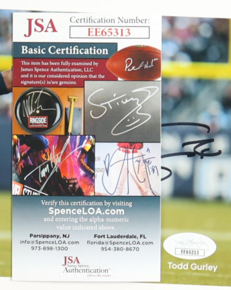 Todd Gurley Signed 2018 Rams 5x7 Photo (JSA) | Pristine Auction