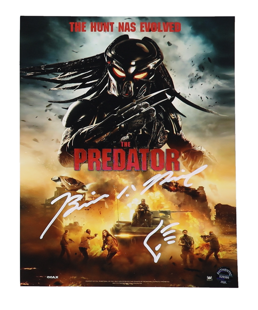 Brian A. Prince Signed "The Predator" 8x10 Photo With Hand-Drawn Sketch ...