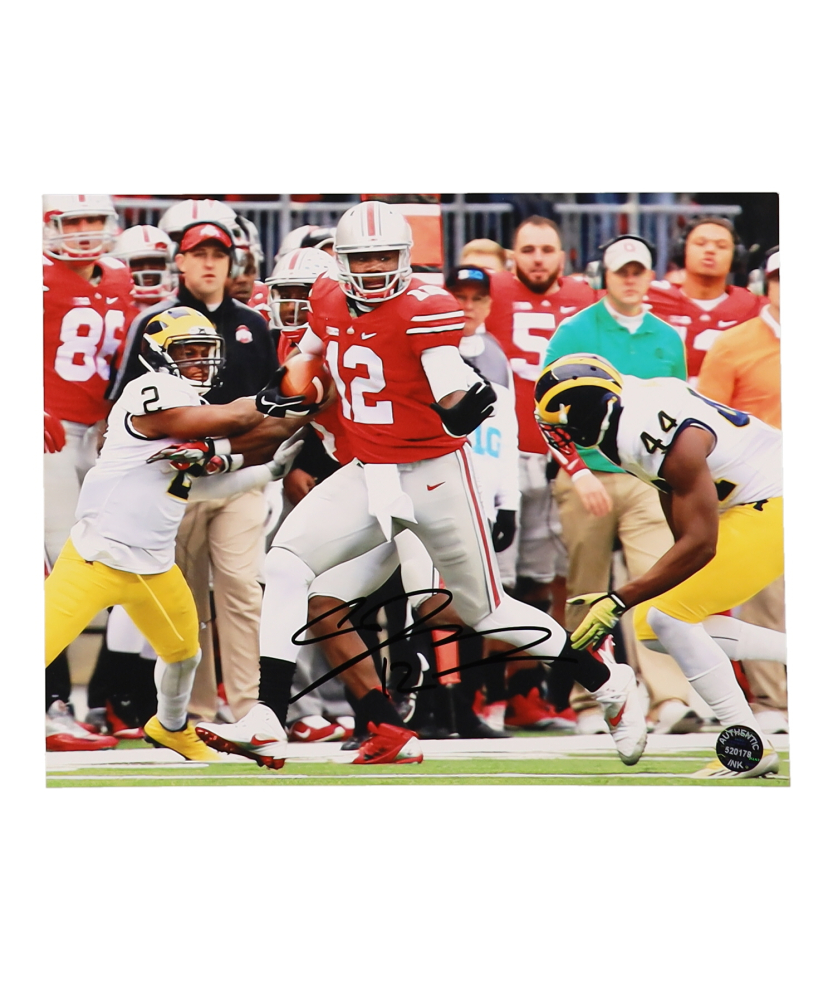 Cardale Jones Signed Ohio State Buckeyes 8x10 Photo (Authentic Ink ...
