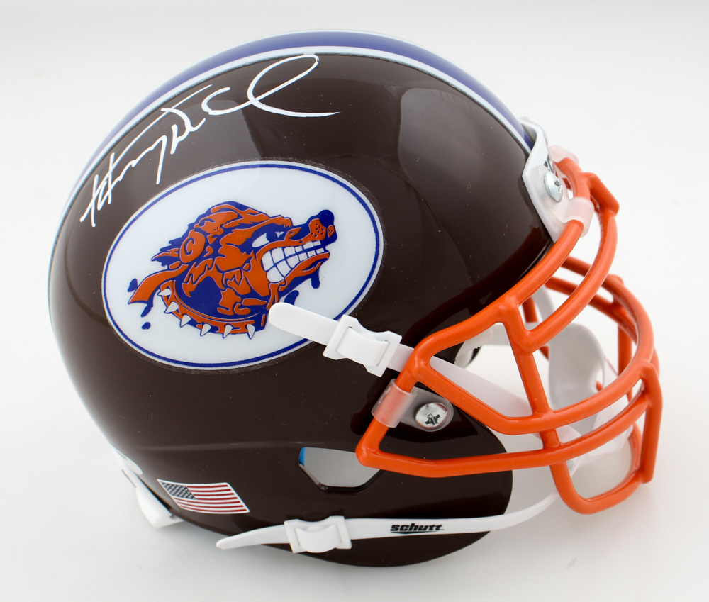 Henry Winkler Signed "The Waterboy" SCLSU Mud Dogs Mini Helmet ...