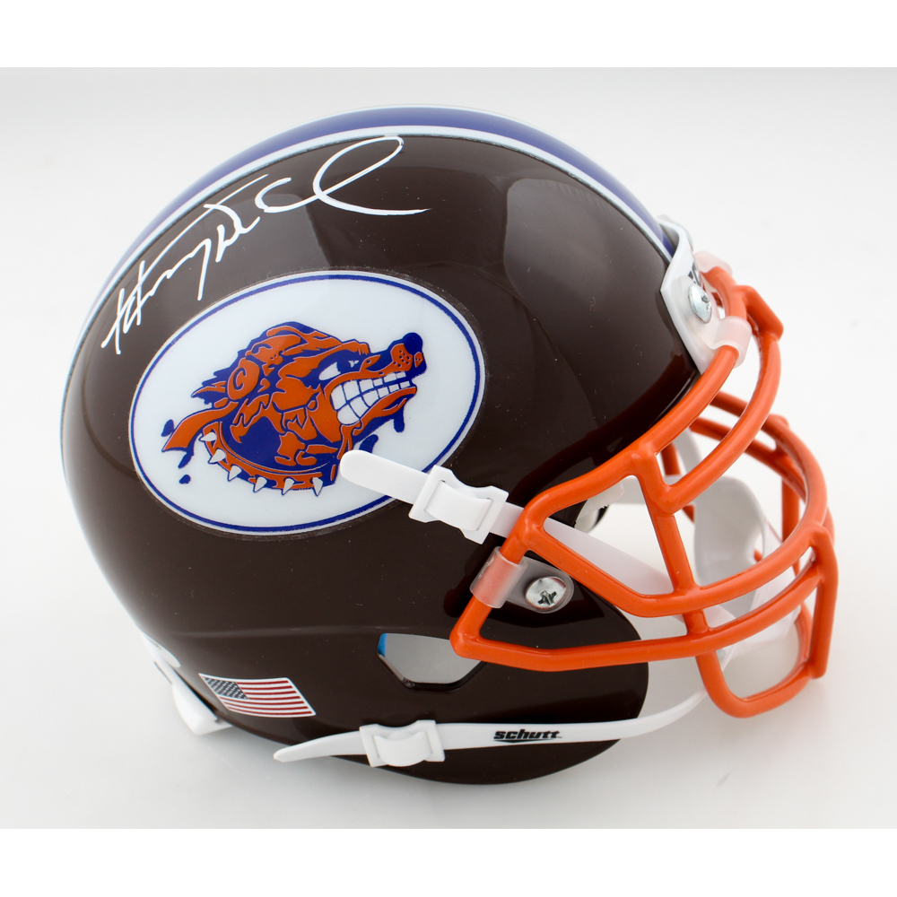 Henry Winkler Signed "The Waterboy" SCLSU Mud Dogs Mini Helmet ...