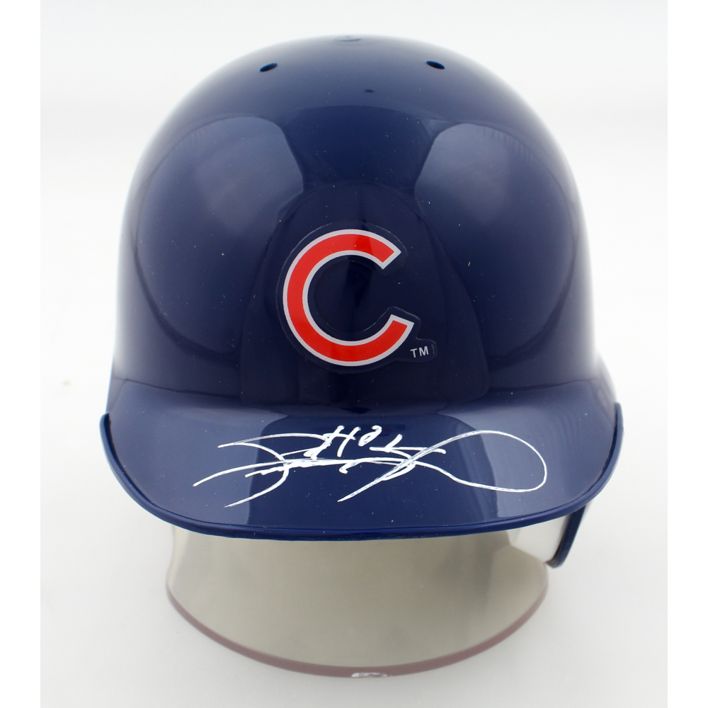 Sammy Sosa Signed Cubs Mini Batting Helmet (Schwartz) | Pristine Auction
