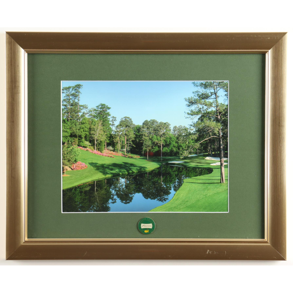 Augusta National Golf Club Custom Framed Photo Display with Official ...