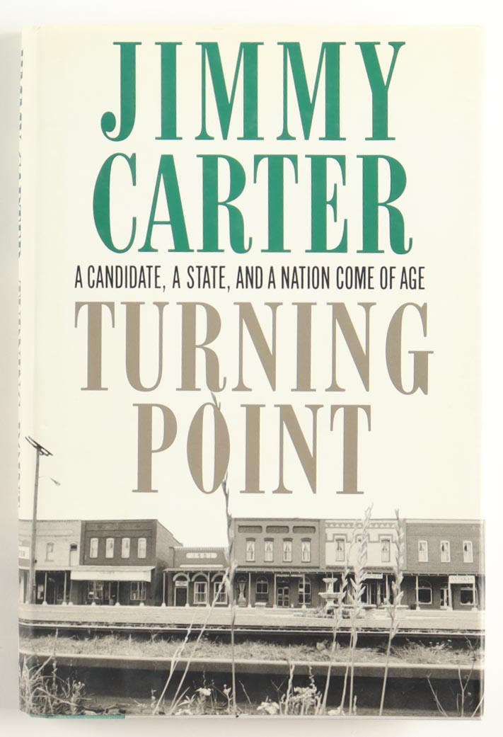 Jimmy Carter Signed "Turning Point" Hardcover Book (Beckett) | Pristine ...