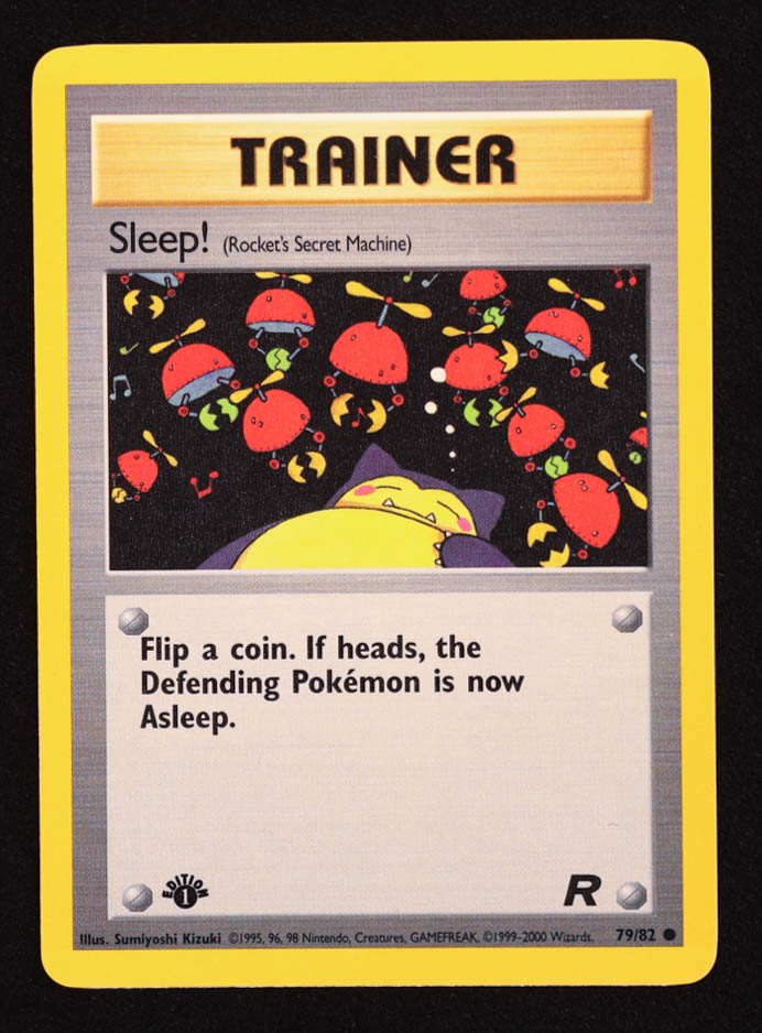 Sleep! Pokemon 2000 Team Rocket #79 | Pristine Auction