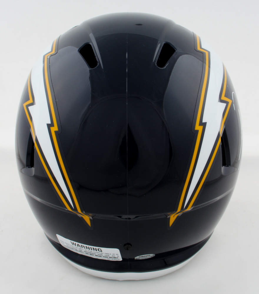 Antonio Gates Signed Chargers Full-Size Throwback Alternate Speed ...