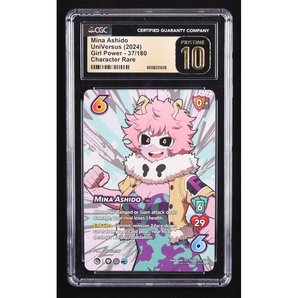 Mina Ashido 2024 UniVersus My Hero Academia Girl Power #37 ALT ART CH ...