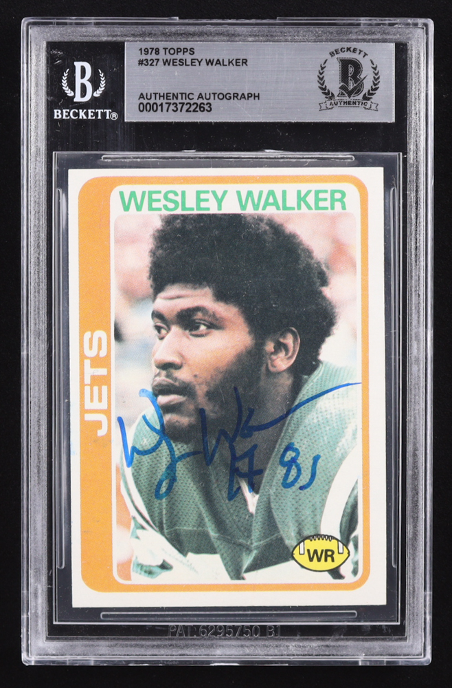 Wesley Walker Signed 1978 Topps #327 RC (BGS) | Pristine Auction