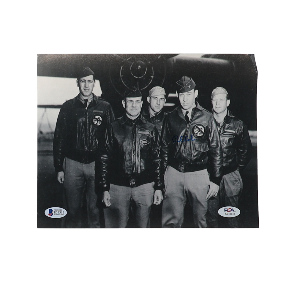 Richard E. Cole Signed WWII 8x10 Photo (Beckett & PSA) | Pristine Auction