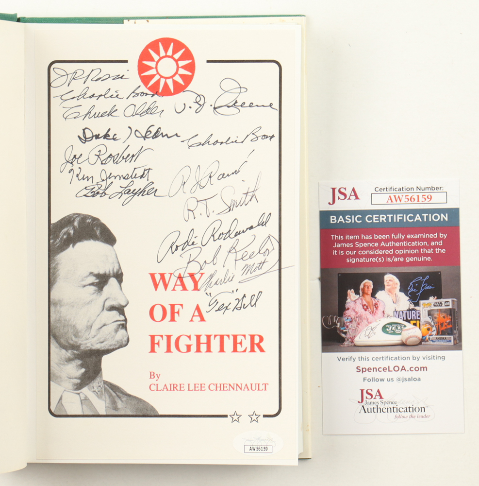 "Way of a Fighter" Hardcover Book Signed by (14) With with Dick Rossi ...