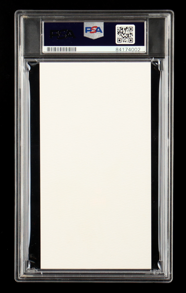 Duke Cunningham Signed Cut With Portrait Art (PSA) | Pristine Auction