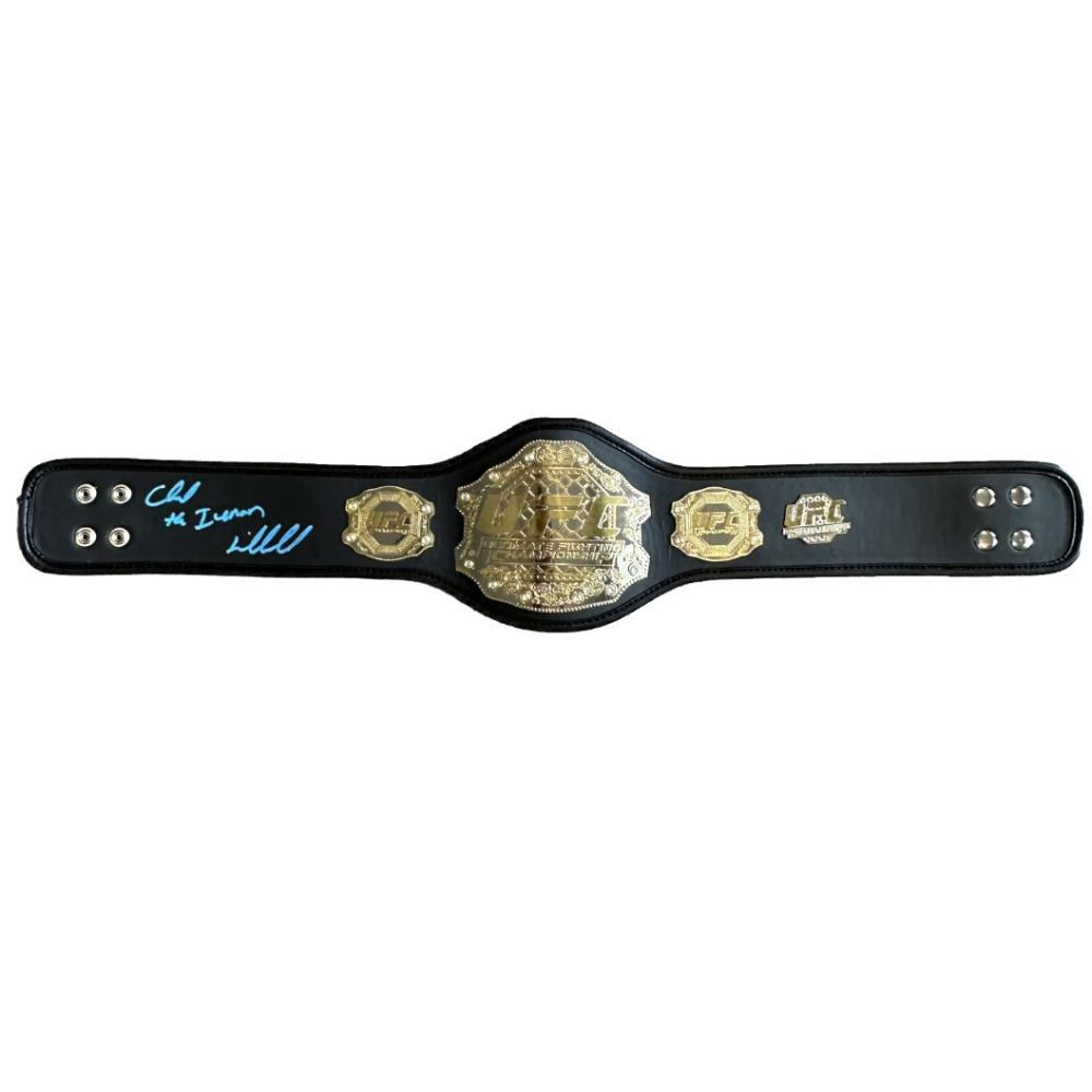Chuck Liddell Signed UFC Championship Belt Inscribed "Iceman" (PSA ...