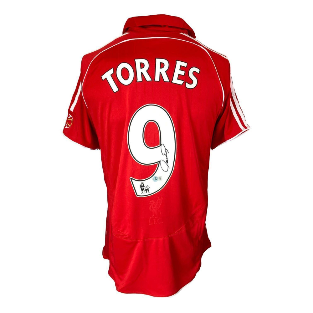 Fernando Torres Signed Liverpool Adidas Jersey (Beckett) | Pristine Auction