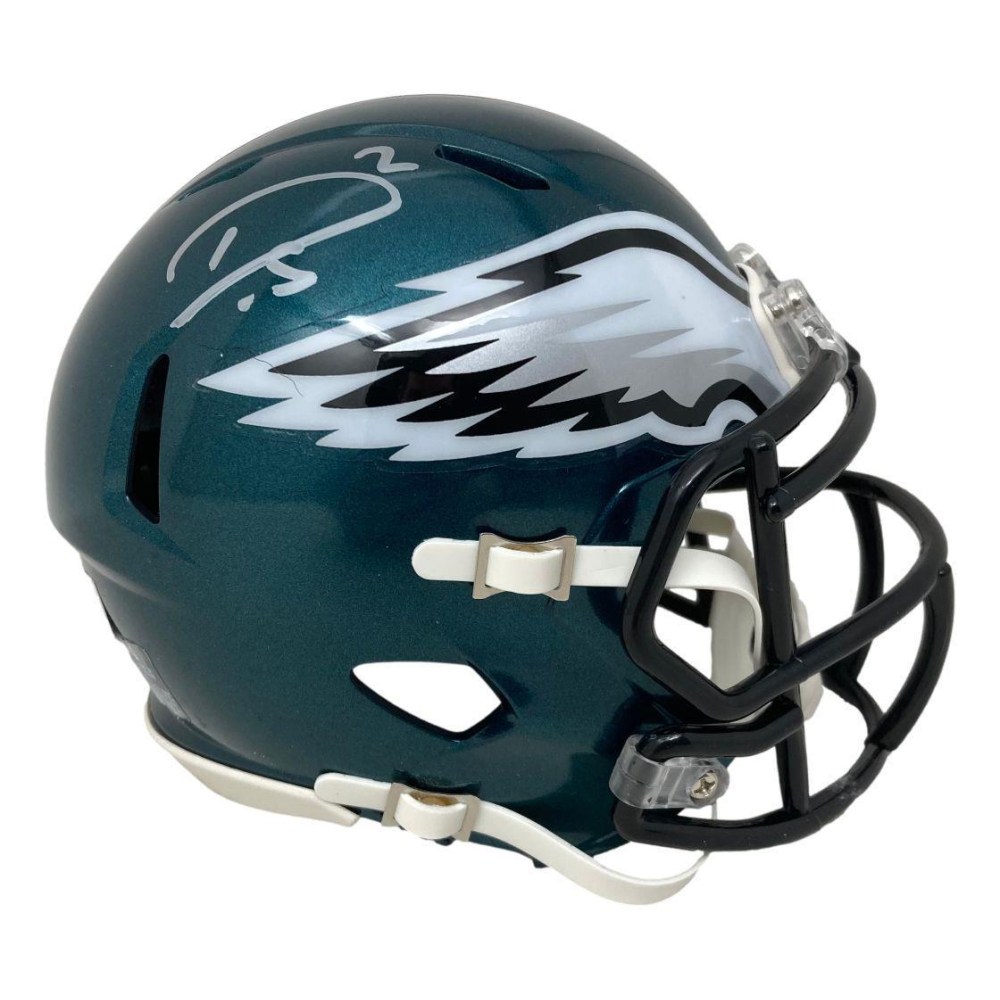Darius Slay Signed Eagles Speed Mini Helmet Beckett Pristine Auction