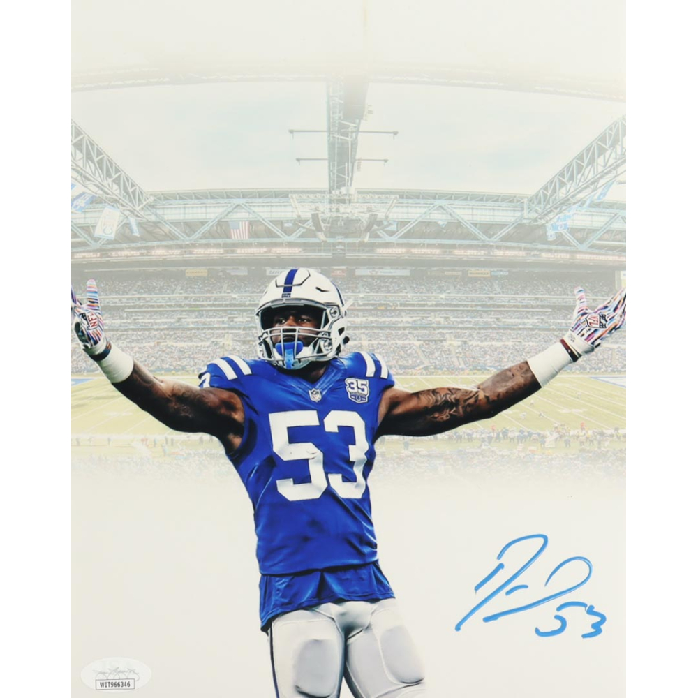 Darius Leonard Signed Colts 8x10 Photo (JSA) | Pristine Auction