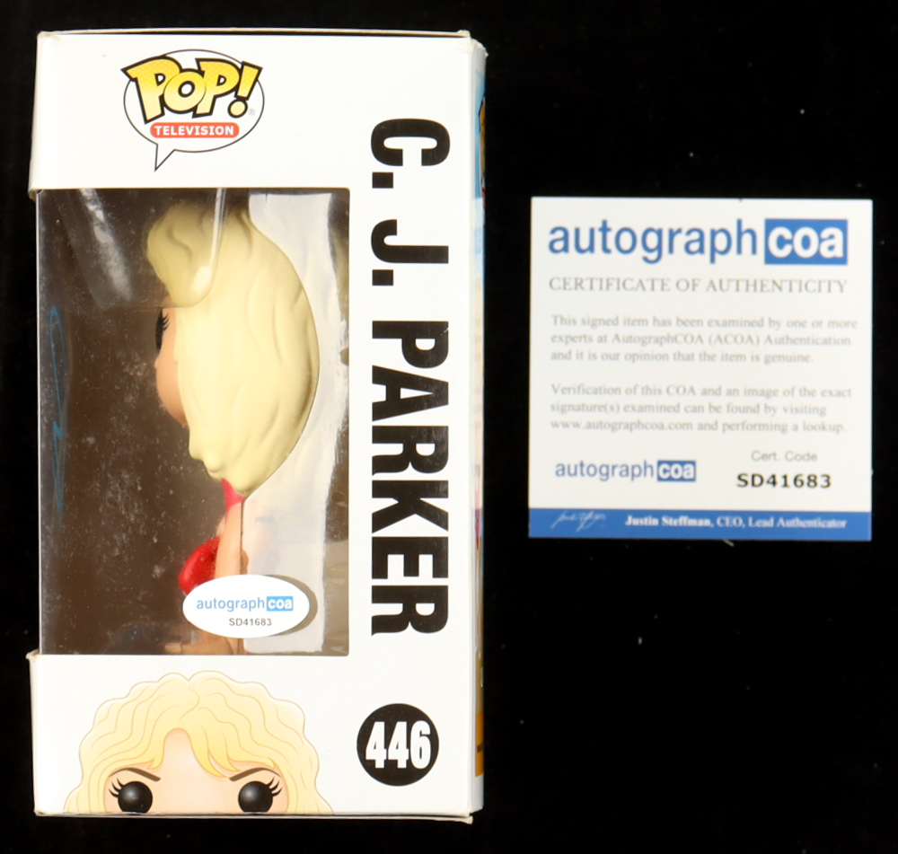 Pamela Anderson Signed "Baywatch" C.J. Parker #446 Funko Pop! Vinyl ...