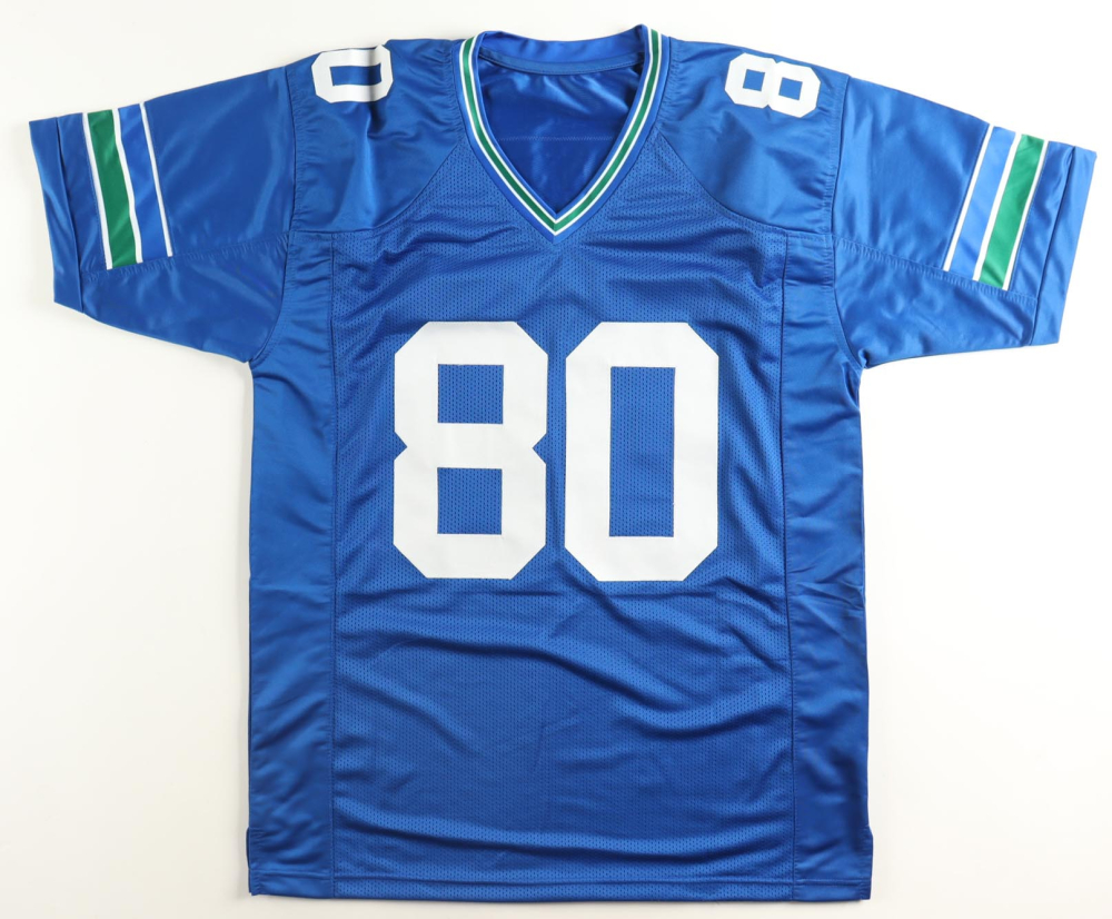Steve Largent Signed Jersey Inscribed "HOF '95" (Schwartz) | Pristine ...