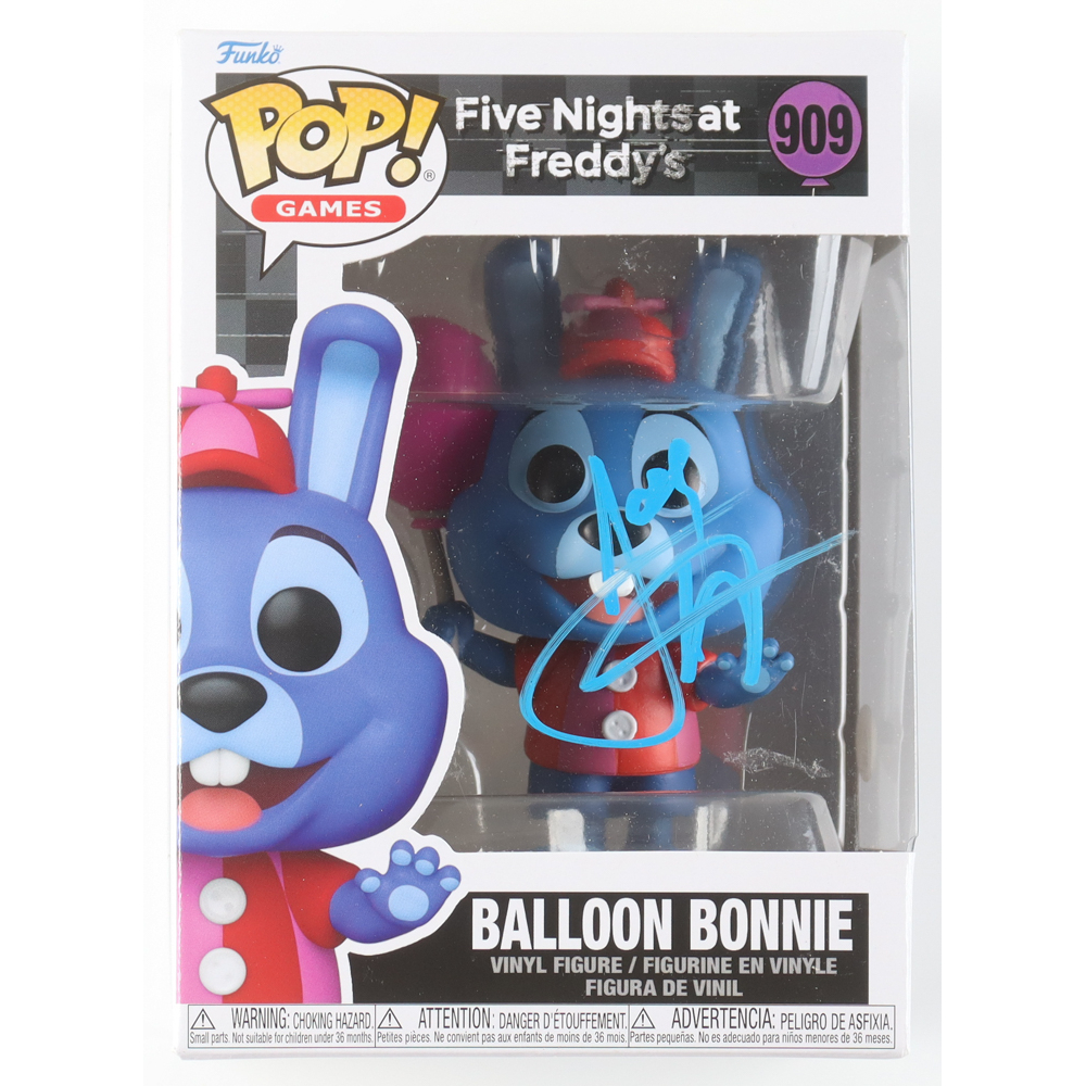 Josh Hutcherson Signed "Five Nights at Freddy's" #909 Balloon Bonnie ...