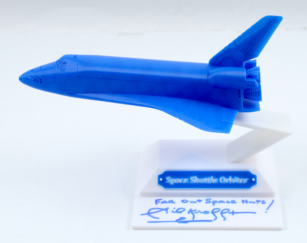 Sid Krofft Signed NASA 3D-Printed Rocket Inscribed "Far Out Space Nuts ...