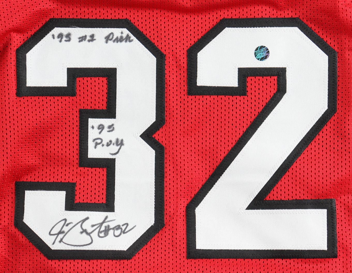 Joe Smith Signed Jersey Inscribed "'95 #1 Pick" & "'95 POY" (All World ...