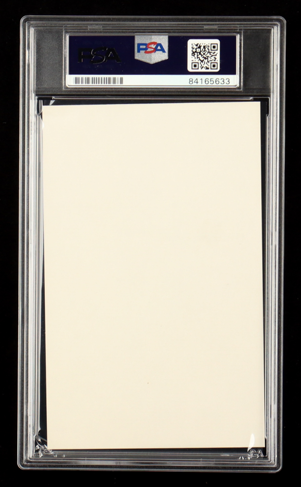 James Goodson Signed Index Card WWII 4th FG Ace 14 Victories (PSA ...