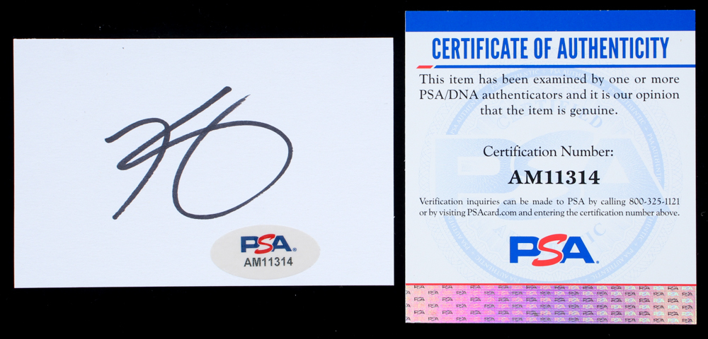 Kevin Hart Signed Cut Signature (PSA) Comedian & Actor | Pristine Auction