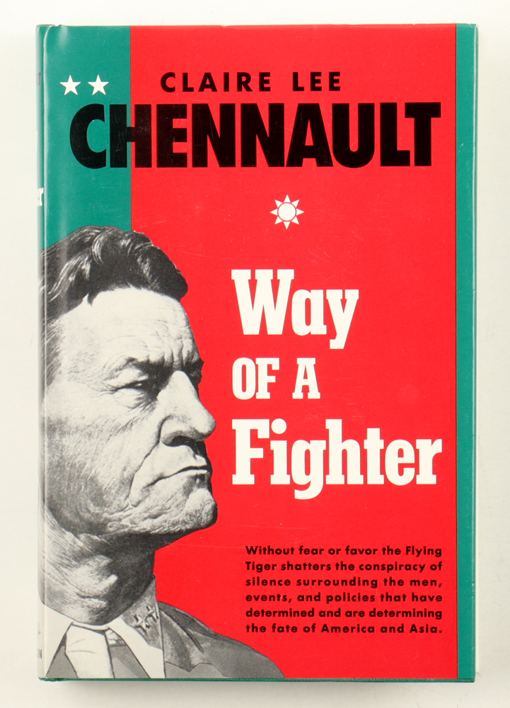 WWII AVG Flying Tigers Multi Signed "Way of a Fighter" Book (JSA) x14 ...