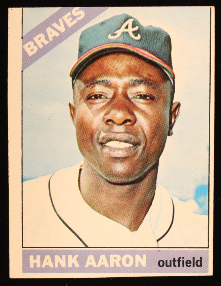 Hank Aaron 1966 Topps #500 | Pristine Auction