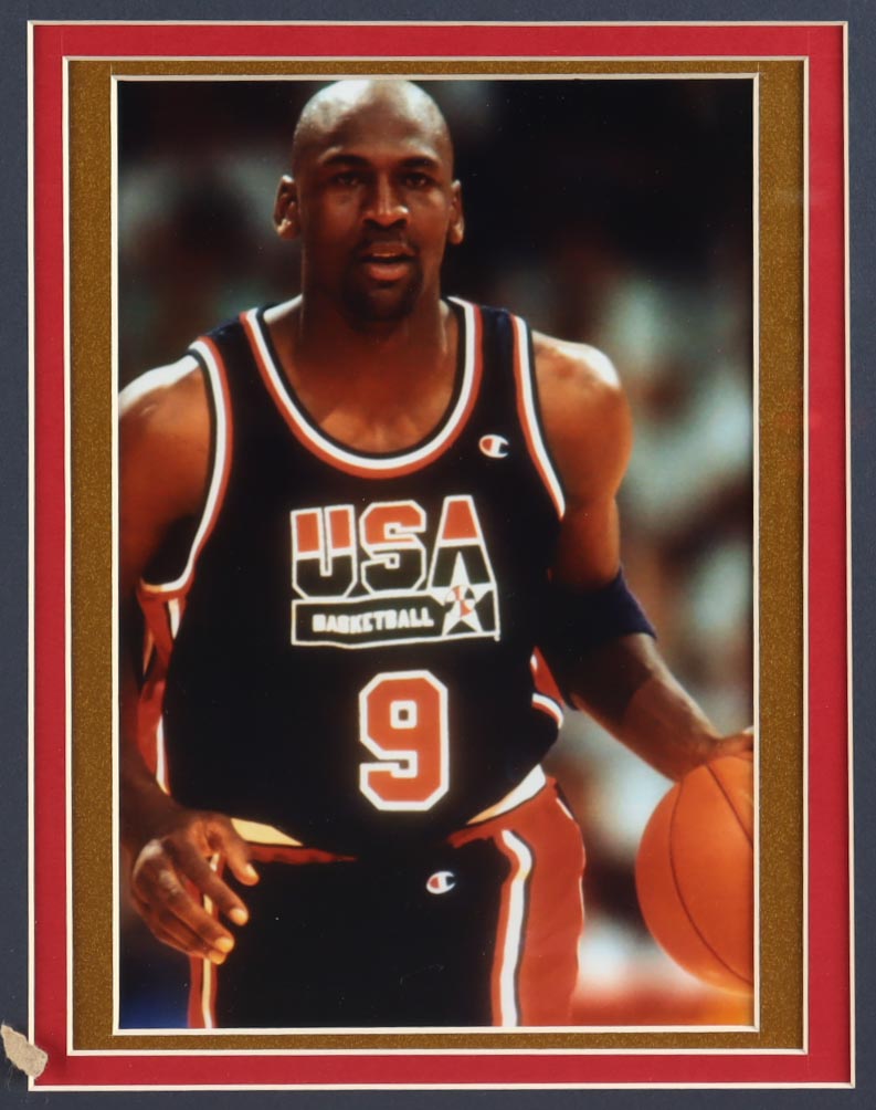 Michael Jordan Team USA Custom Framed Jersey Display With Team USA ...