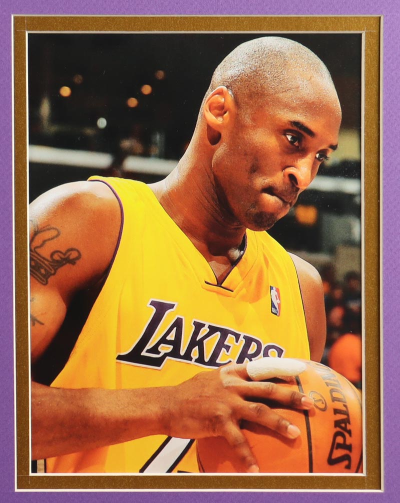 Kobe Bryant Lakers Custom Framed Jersey Display With Player Number Pin ...
