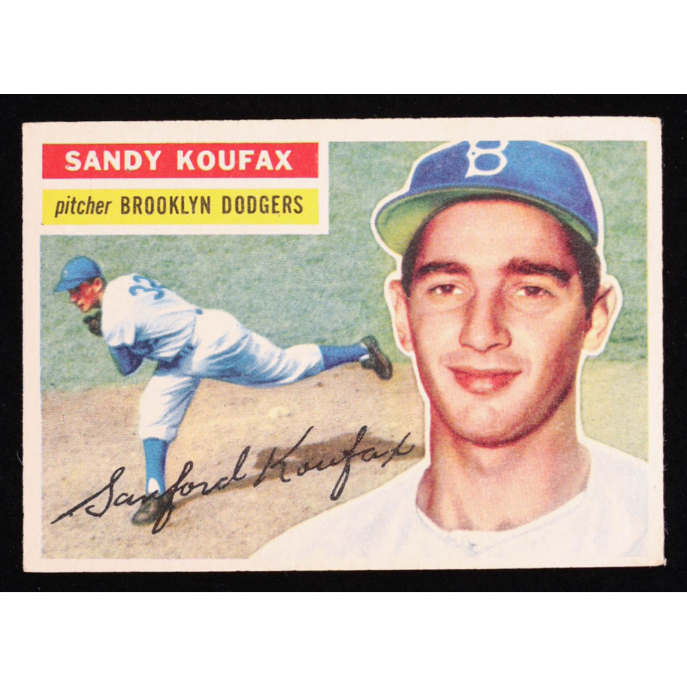 Sandy Koufax 1956 Topps #79 | Pristine Auction