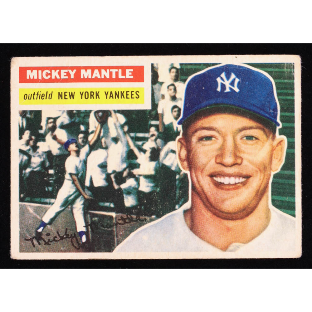 Mickey Mantle 1956 Topps #135 | Pristine Auction