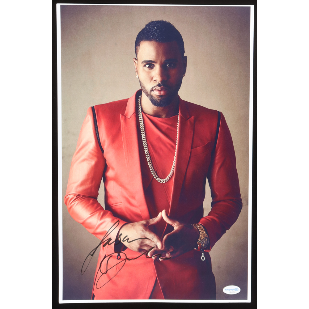 Jason Derulo Signed 11x17 Photo (AutographCOA) | Pristine Auction