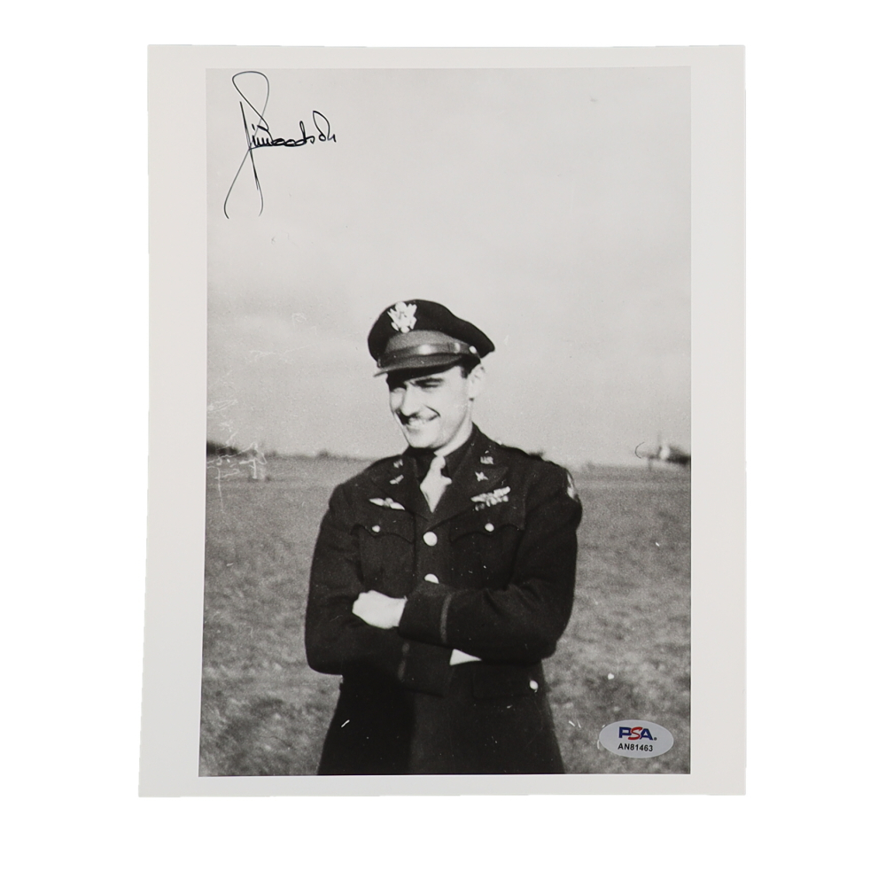 James Goodson Signed 8x10 Photo WWII 4th FG Ace 14 Victories (PSA ...