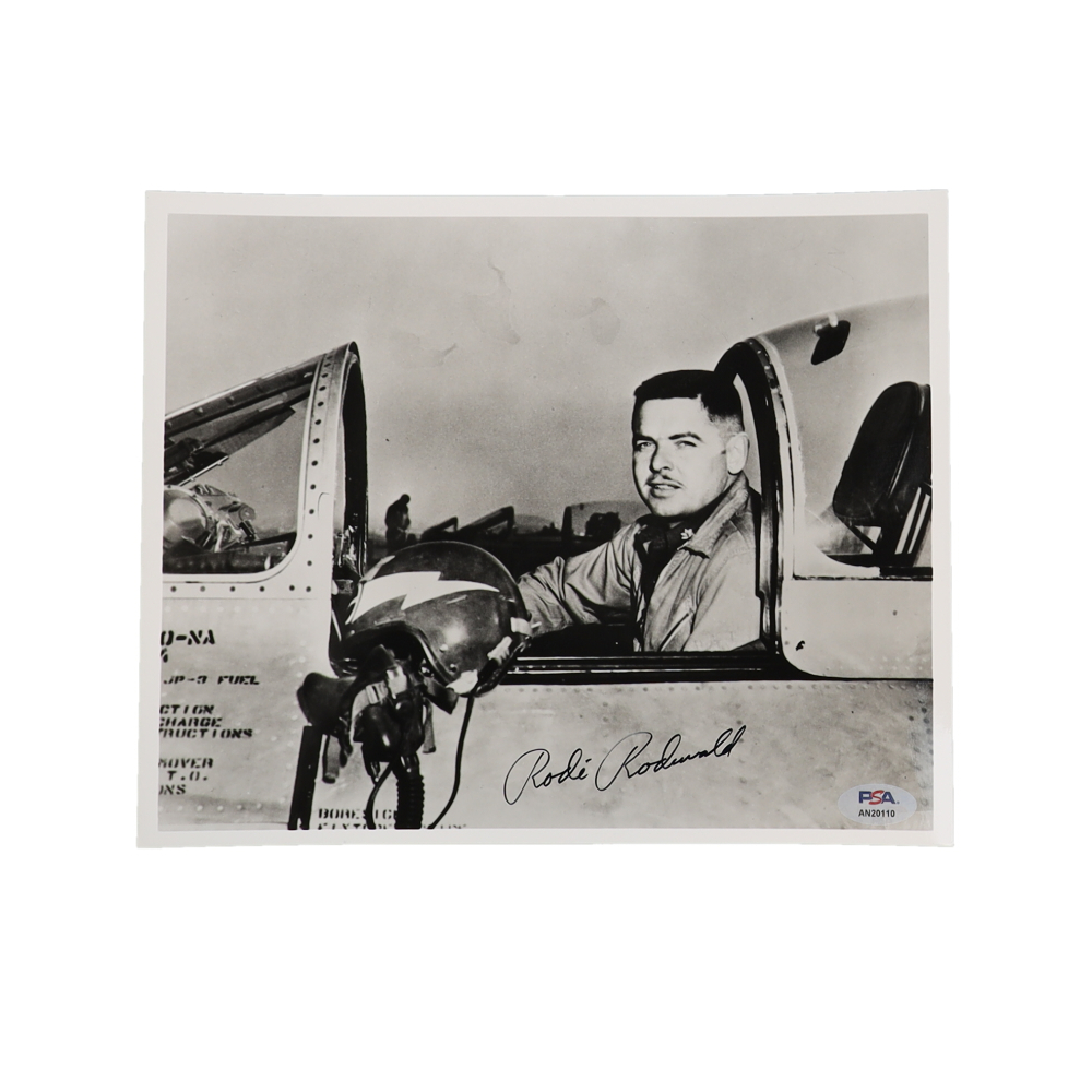 Donald "Rodie" Rodewald Signed 8x10 Photo WWII AVG Flying Tiger Pilot ...